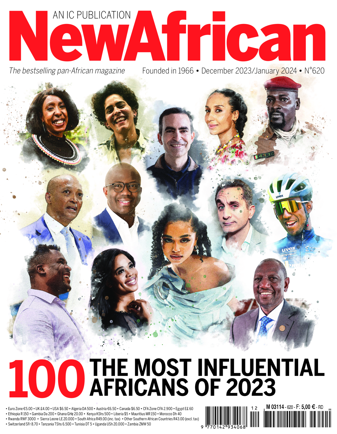 New African Magazine reveals 100 Most Influential Africans of 2023 ...